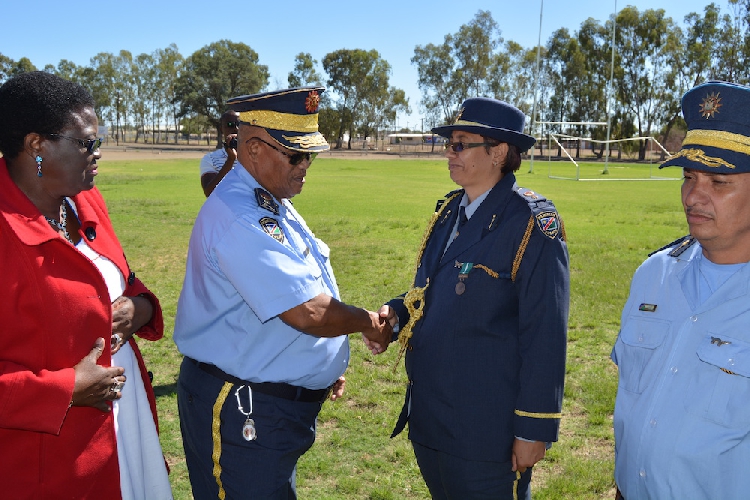 //Karas police honoured for long service - The Namibian