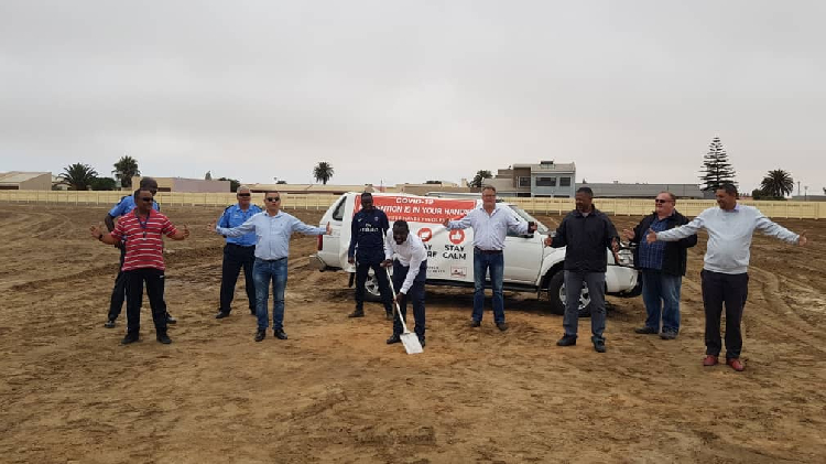 Covid-19 ward construction underway at Walvis Bay - The Namibian
