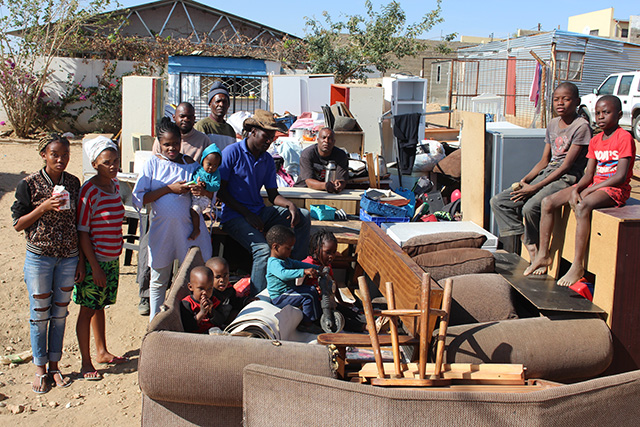 Evicted family relocated - The Namibian