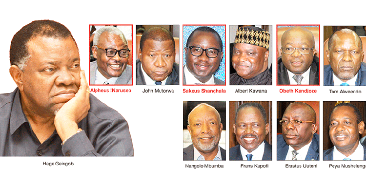 Geingob ta galulile omikundu dhe mokapale - The Namibian
