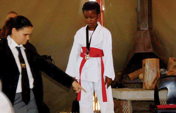 Sunshine Private School's Nokutenda Mlambo Takes Spotlight at Karate ...