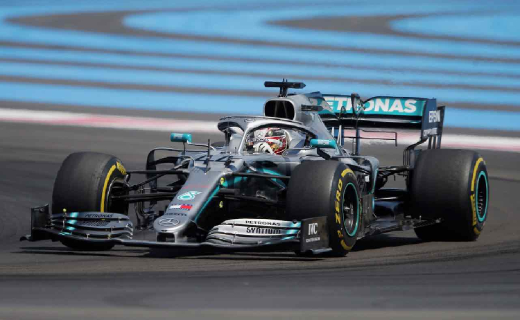 Relentless Hamilton wins French GP to extend Mercedes' unbeaten run to ...