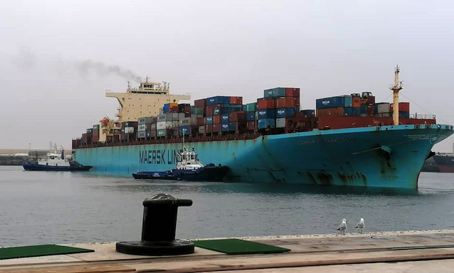 Namport welcomes largest vessel in Namibian history - The Namibian