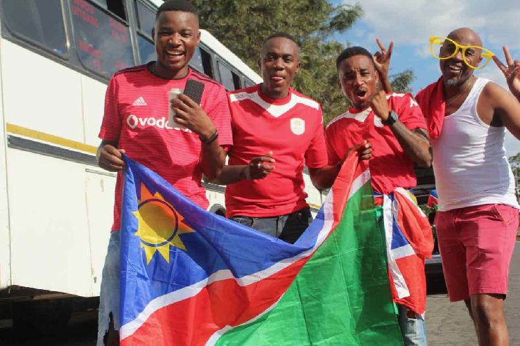 Namibian fans off to Zambia - The Namibian