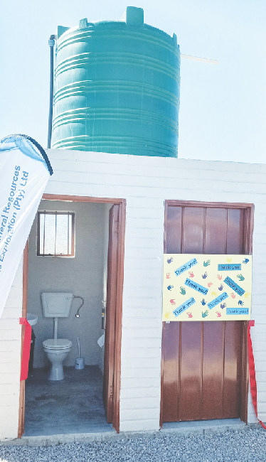 DRC community project gets flush toilets - The Namibian