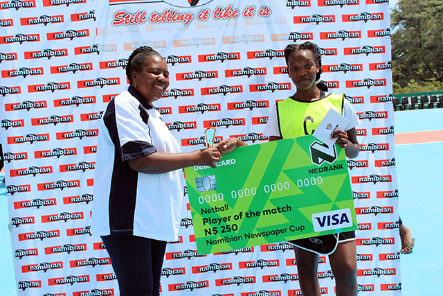 Team Hardap shines in the fourth netball game - The Namibian