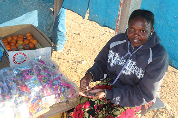 The early morning seller - The Namibian