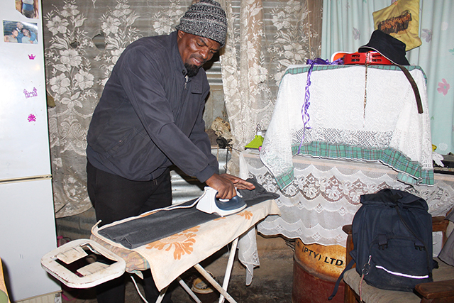 Father raising daughters - The Namibian