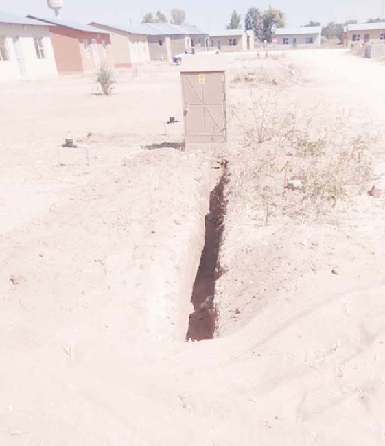 Helao Nafidi houses falling apart - The Namibian