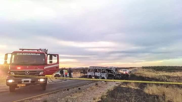 Update: 18 people confirmed dead in two crashes - The Namibian