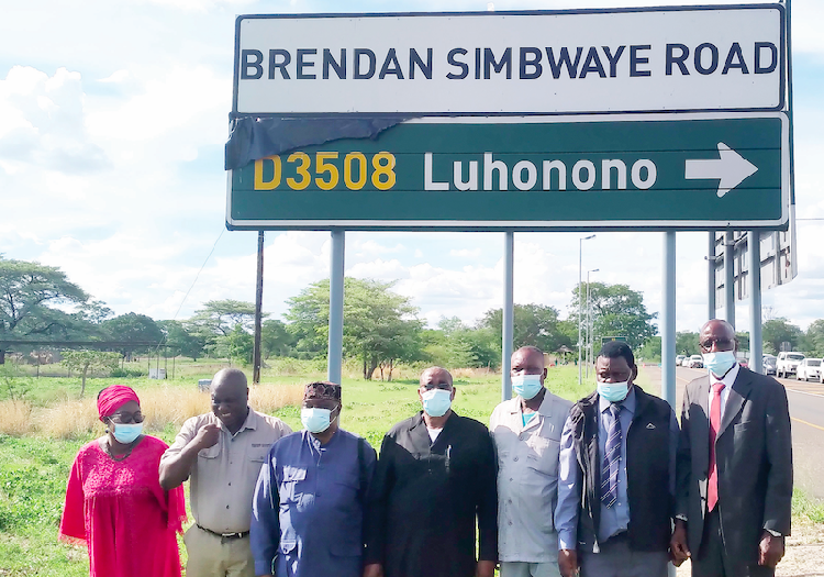 Zambezi road renamed after Brendan Simbwaye - The Namibian