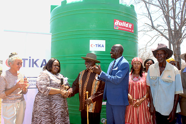 Drought-hit villages get water tanks - The Namibian