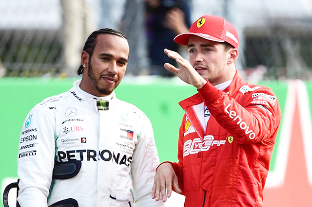 Hamilton to Have Word With Leclerc About Monza Squeeze - The Namibian