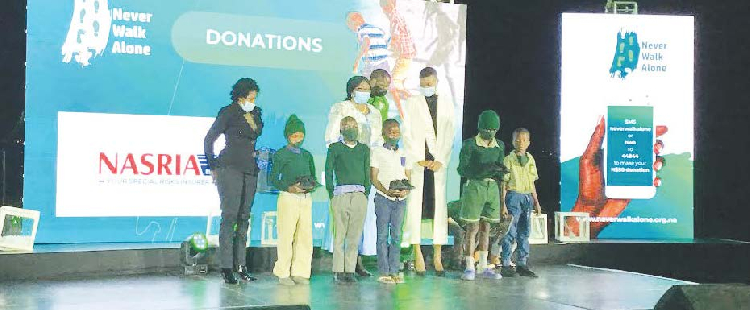 Social project funds barefoot children - The Namibian