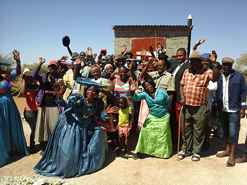 Aminuis communities receive VIP toilets - The Namibian