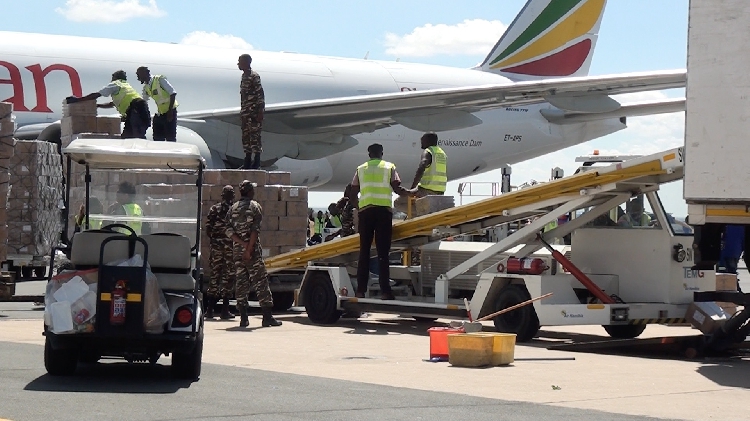 63 tonnes of ARVs arrive at Hosea Kutako - The Namibian