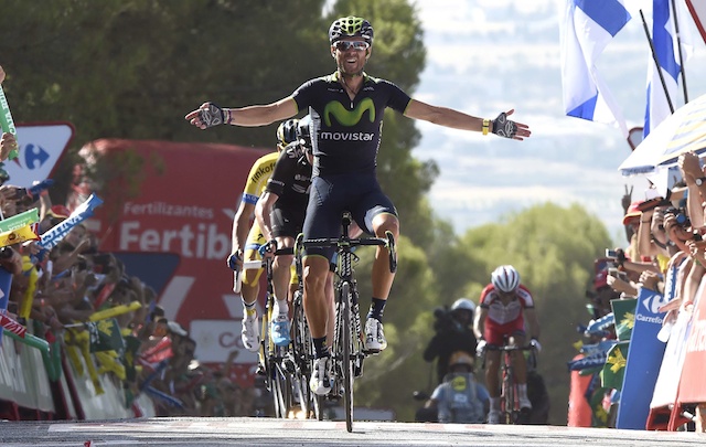 Valverde wins 6th stage, leads Tour of Spain - The Namibian