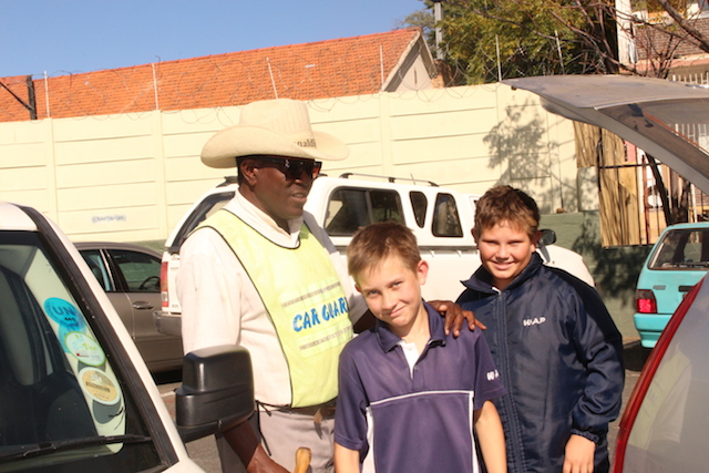 Guarding cars with pride - The Namibian