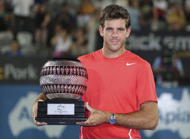 Del Potro strolls to Sydney title, Isner aces Auckland - The Namibian