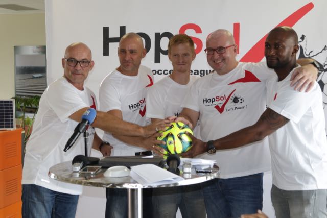 N$1 million HopSol Youth Soccer League launched - The Namibian