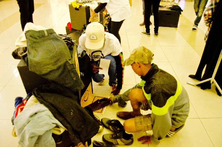 First Windhoek Street Store clothes less fortunate - The Namibian