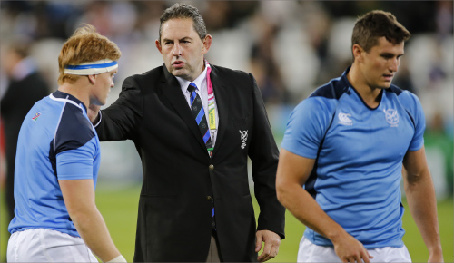 rwc15-Phil Davies - Taking Nam to the next level - The Namibian