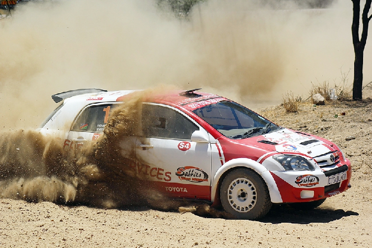 Slamet and Coetzee Take First Place at Total Tara Rally 2015 - The Namibian