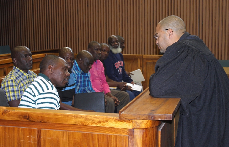 Treason accused ditch defence lawyer - The Namibian