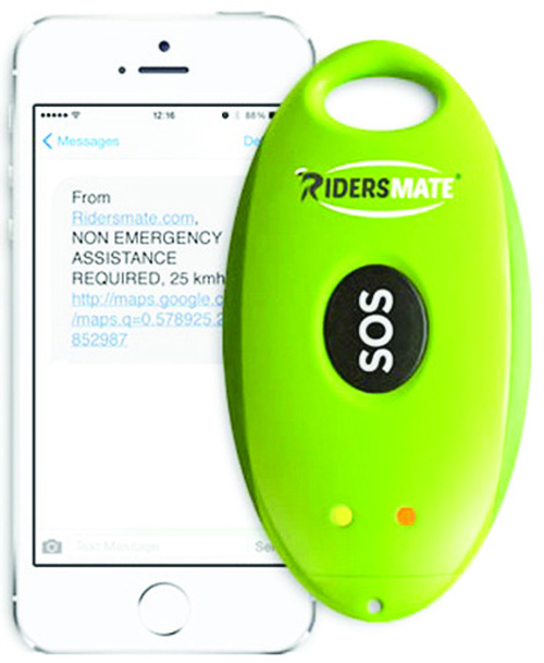 Ridersmate Calls for Help if You Wipe Out in the Wilderness - The Namibian