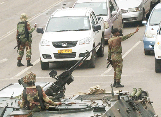 Zimbabwean 'coup' ... fight for first family capture - The Namibian