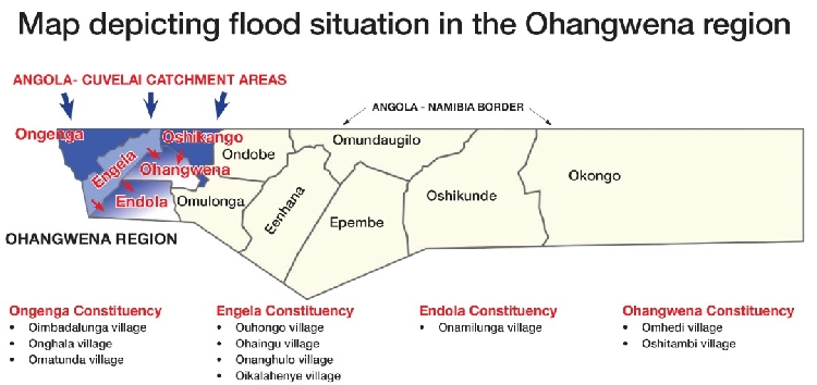 Northern floods spread across nine villages - The Namibian