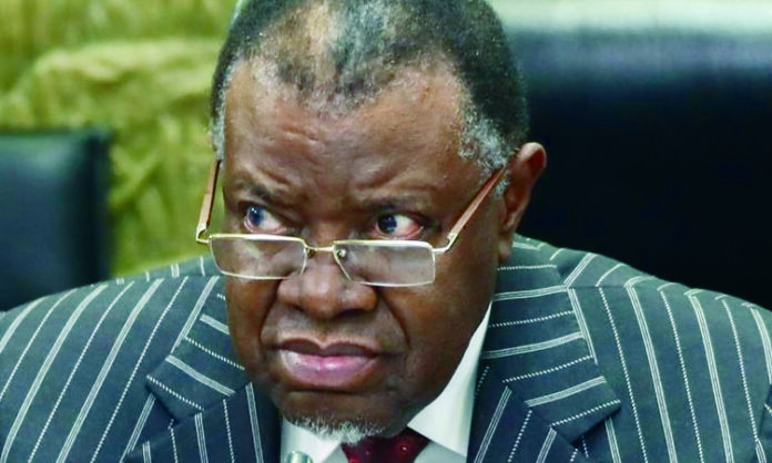 Geingob, Venaani in mud-slinging over past - The Namibian