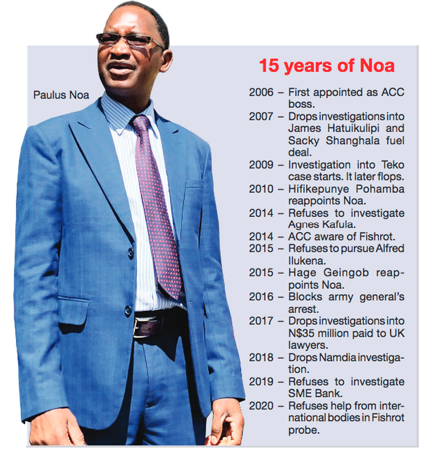 Noa pleads not to be replaced - The Namibian