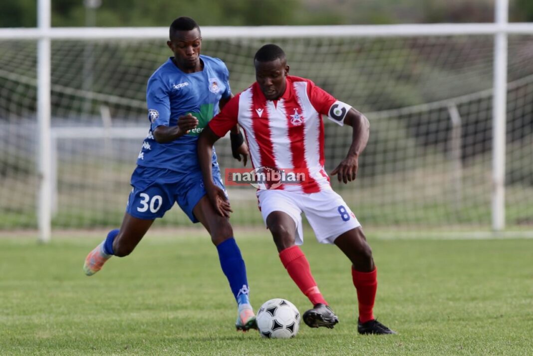 Arrows eye Stars' points - The Namibian