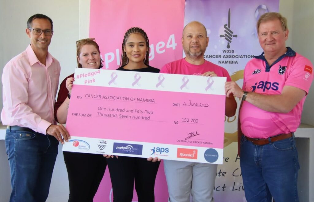 Cricket Namibia supports Cancer Association - Sport - The Namibian