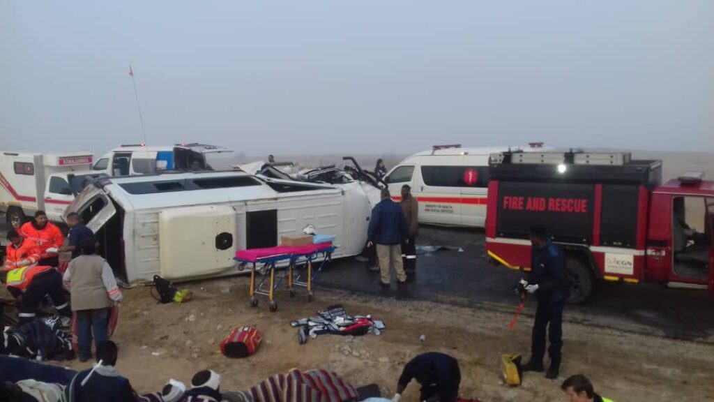 17 people injured in Hausab road accident - Top Story 1 - The Namibian