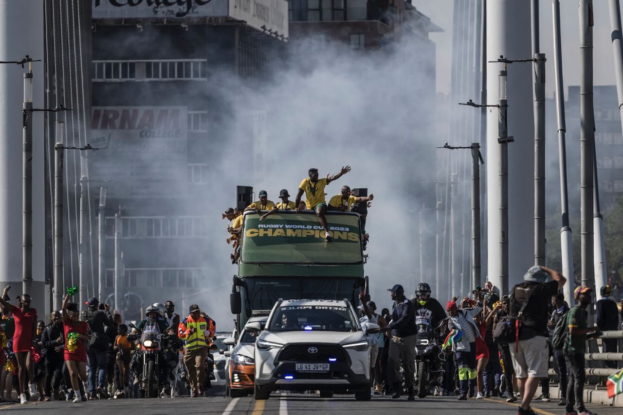 Springboks hail diversity in homecoming World Cup victory tour - Sport ...