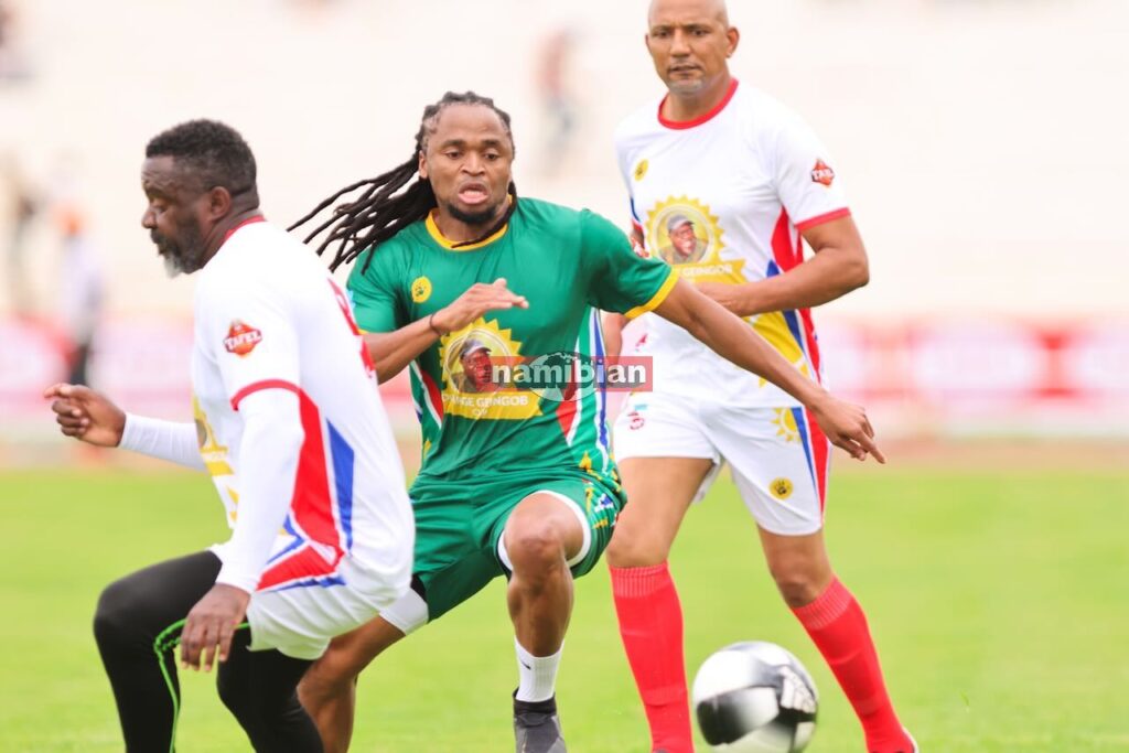SA Legends win penalty shoot-out - Sport - The Namibian