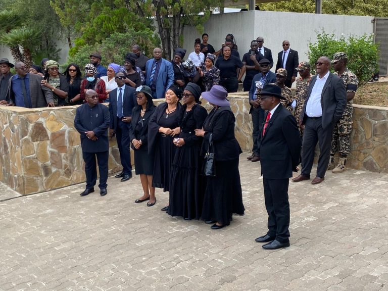 Geingob’s body arrives at Casa Rosalia - News - The Namibian
