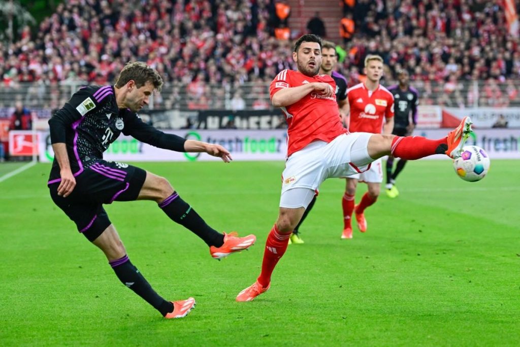 Mueller bags brace, Kane hits goal 33 as Bayern thump Union - Sport ...