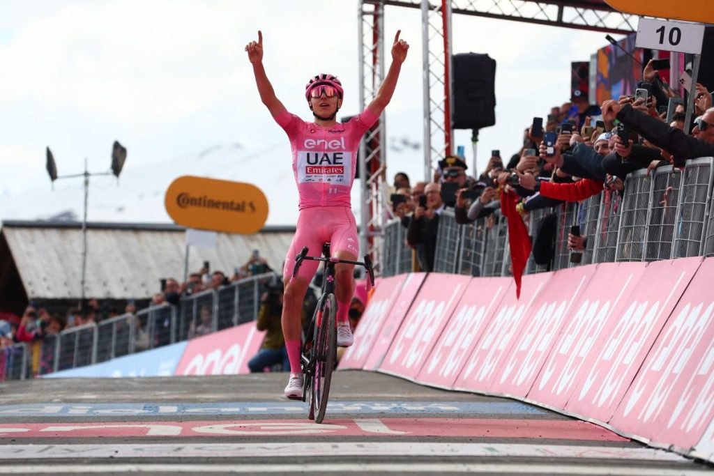 Pogacar soars to landmark Giro win on snow-capped peak - Sport - The ...