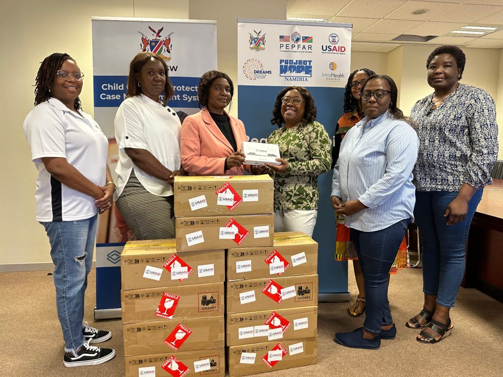 USAID donates tablets to strengthen Namibia's child protection services ...