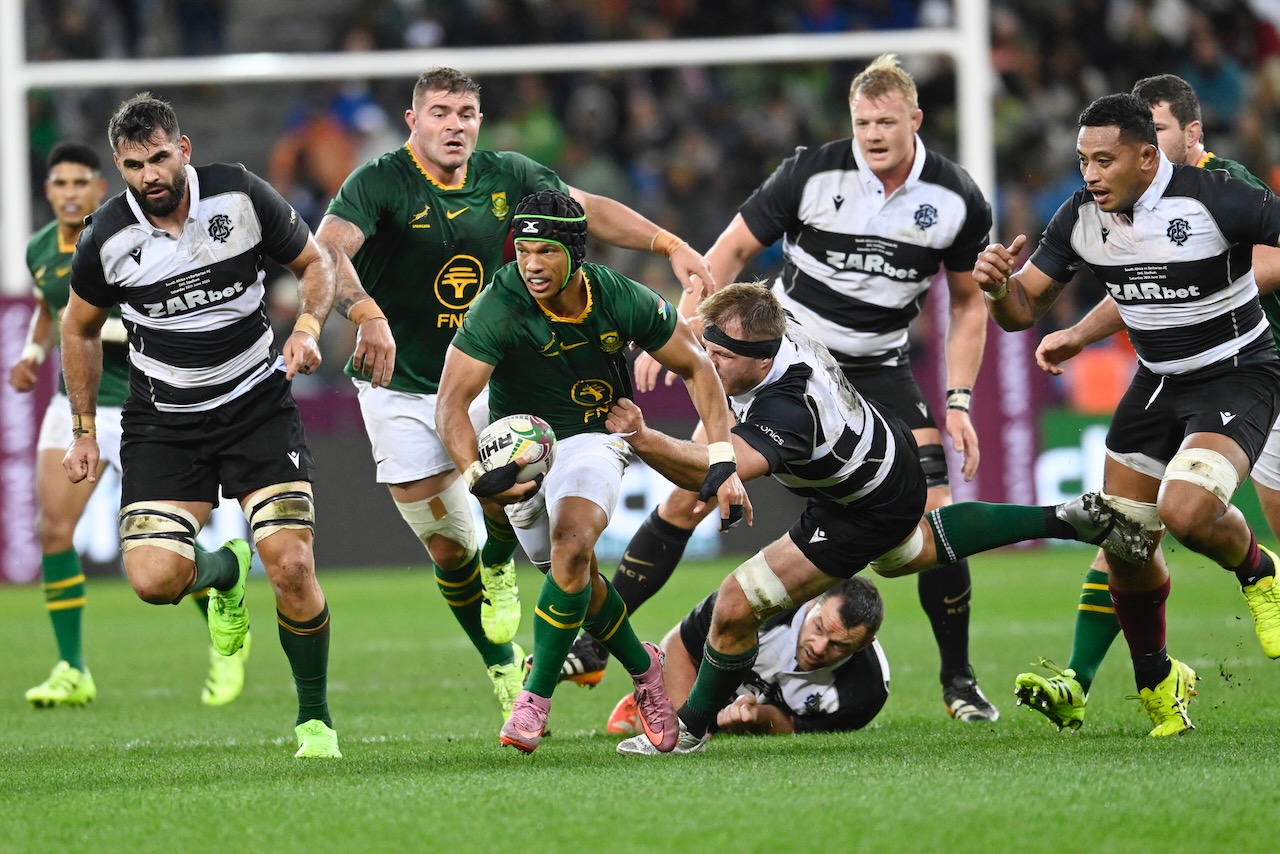 Debutant Tshituka scores twice as Springboks crush BaaBaas - Sport ...
