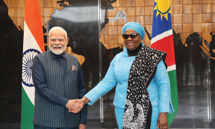 Modi promises to digitise Katutura, Kunene - News - The Namibian