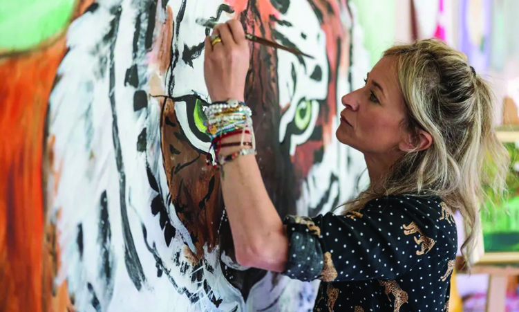 Endangered tiger immortalised in newportrait - News - The Namibian