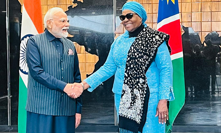 Namibia, India deepen ties during Modi’s landmark visit - News - The ...