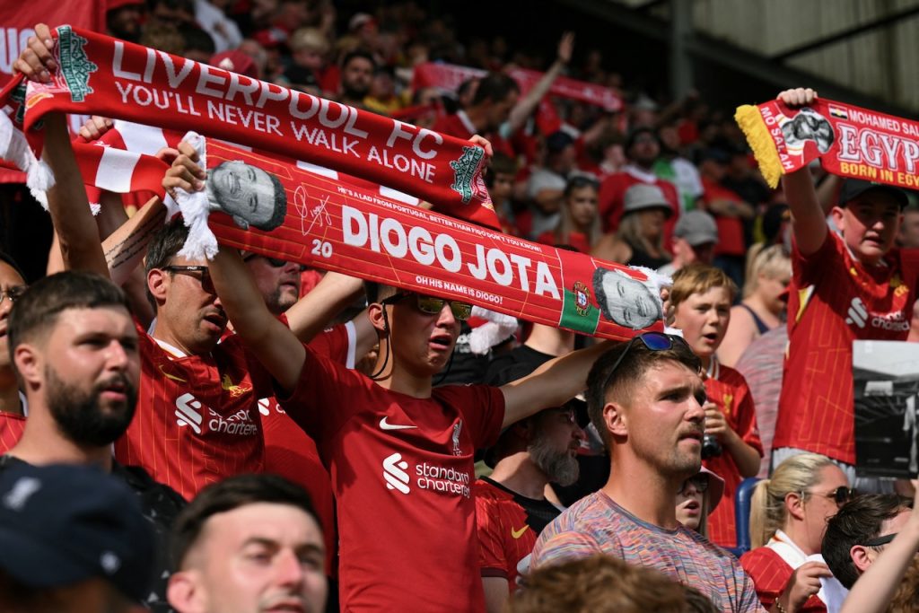Liverpool honour 'champion' Jota in return to action at Preston - Sport ...