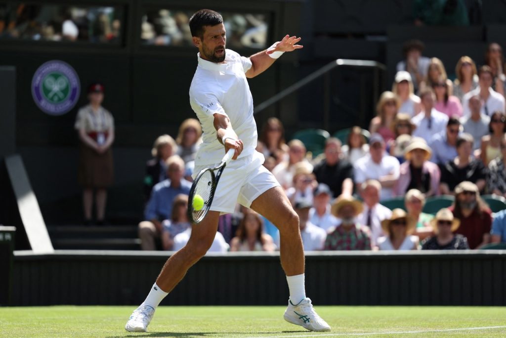 Djokovic steps up bid for Wimbledon history, Sinner strolls into round ...