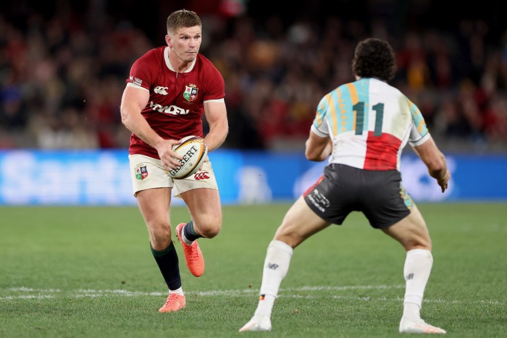 Owen Farrell named on bench as revamped Lions look to seal series ...