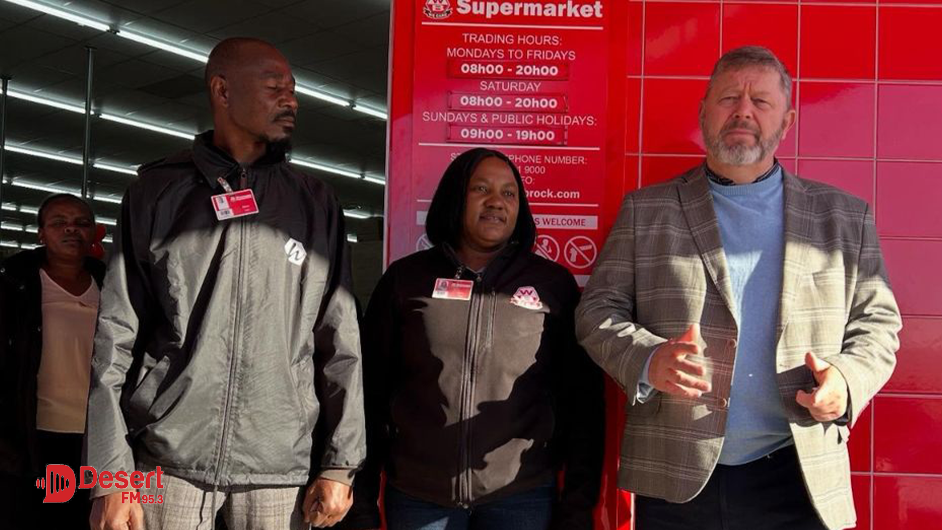 Ombili Woermann Brock reopens after fire - News - The Namibian